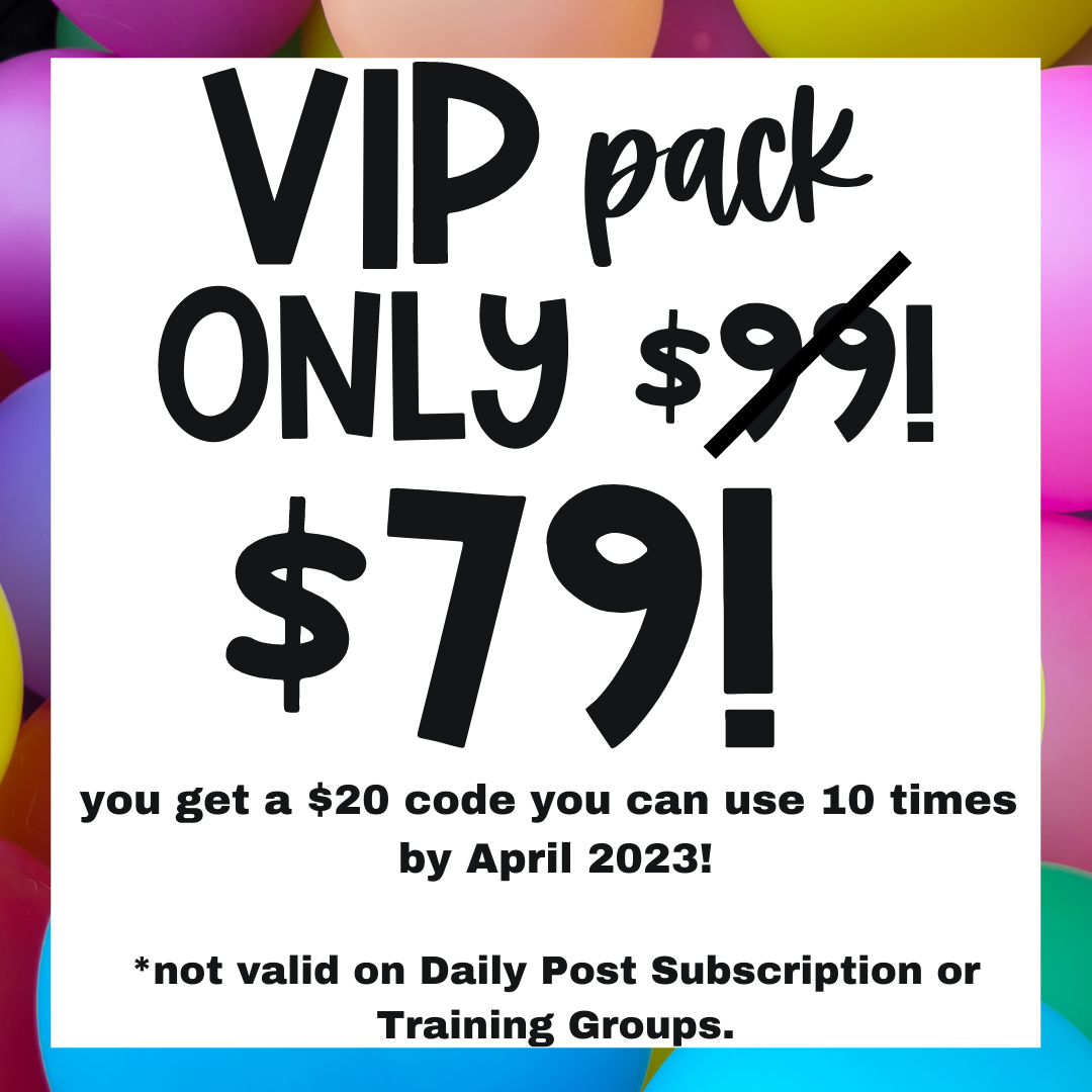 VIP Code Pack | Success Swag