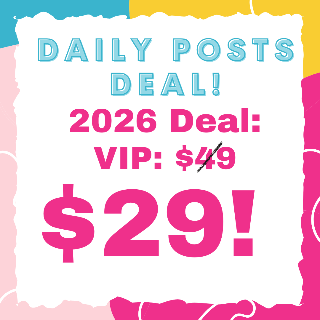 2026 Daily Post Deal | Success Swag