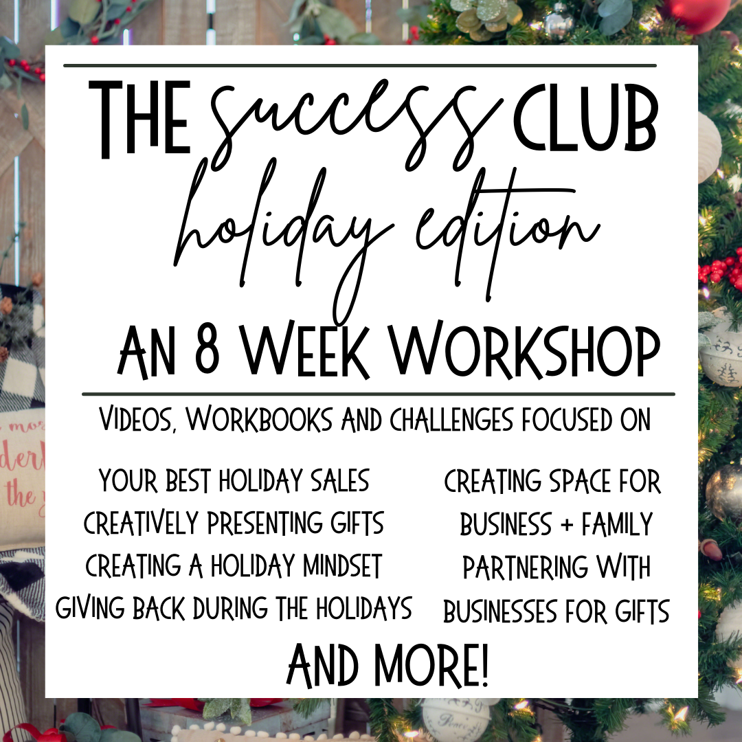 The Success Club {Holiday Edition} | Success Swag