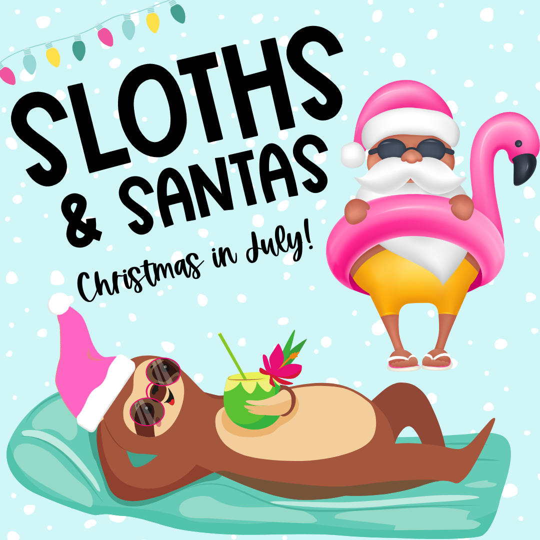 Sloths & Santas Christmas in July Pack | Success Swag