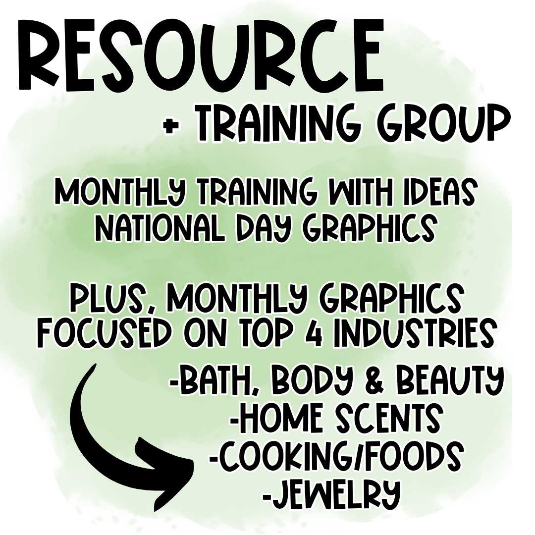 2025 Resource Training Group Success Swag