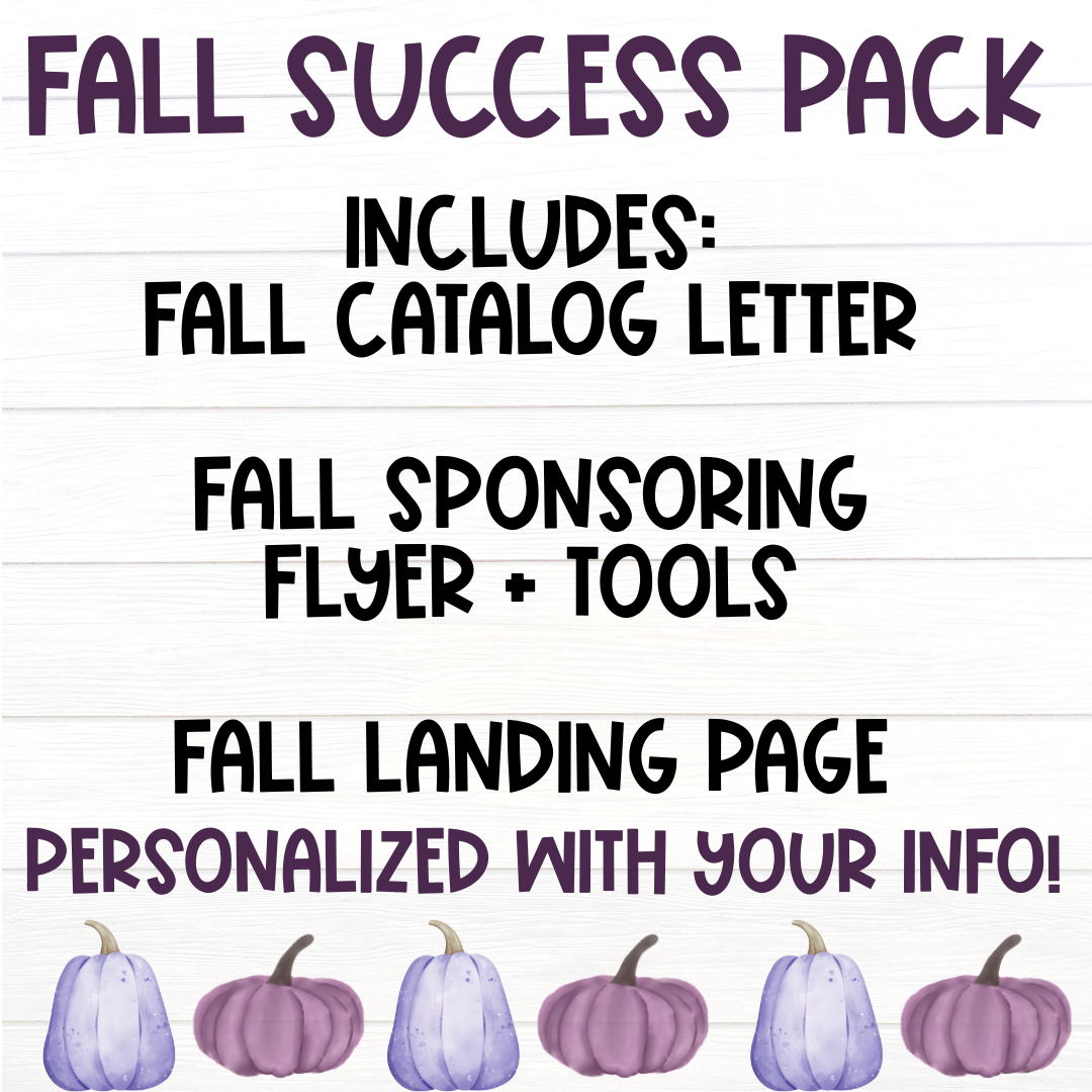 Fall Success Pack | Success Swag