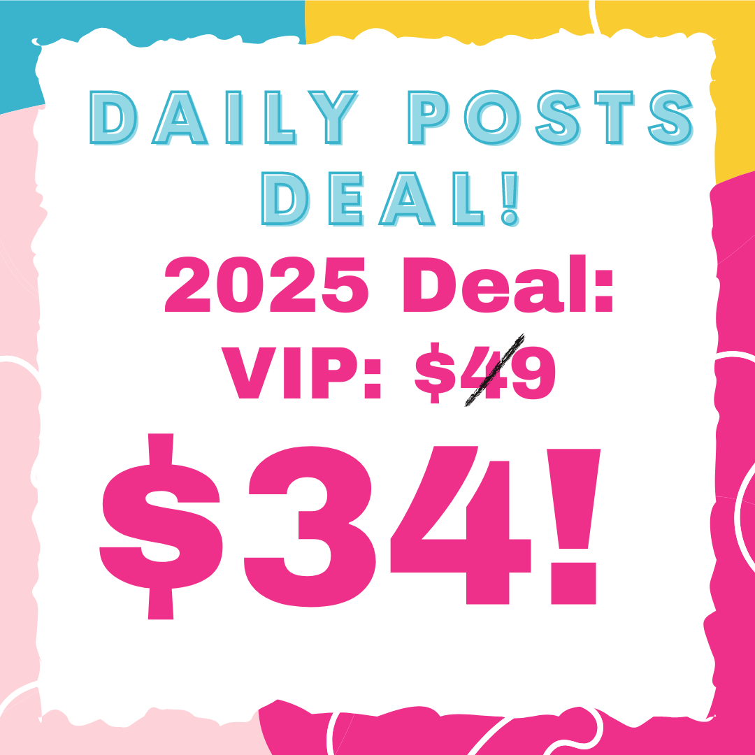 2025 Daily Post Deal | Success Swag